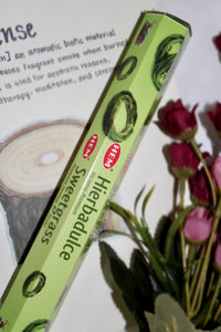 Sweetgrass Incense Sticks – TheMagickalEarth